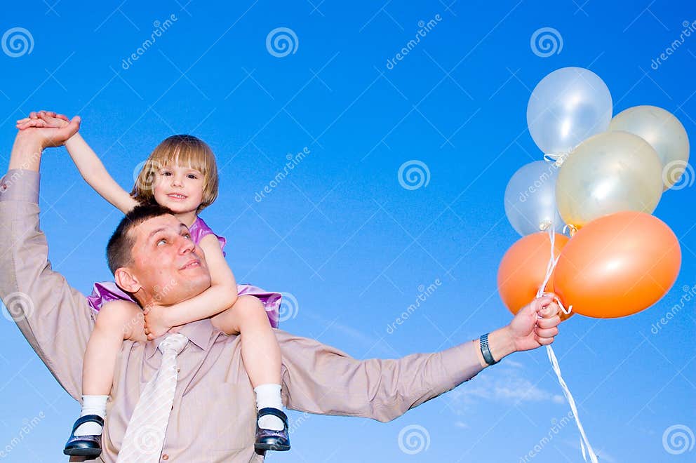 Men and child stock photo. Image of group, high, cheerful - 5478390