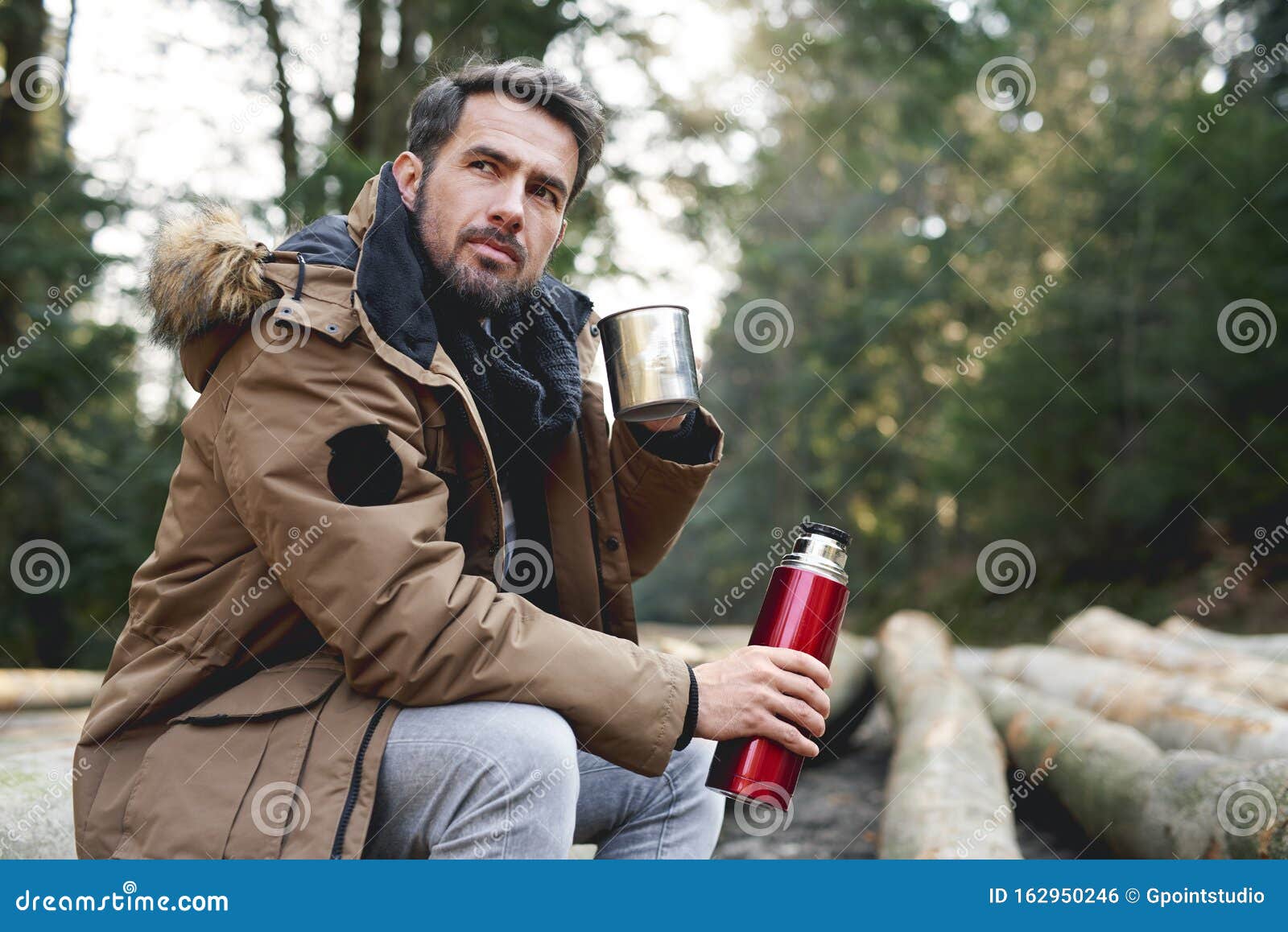 Man Taking a Sip of Hot Tea Stock Photo - Image of lifestyles ...