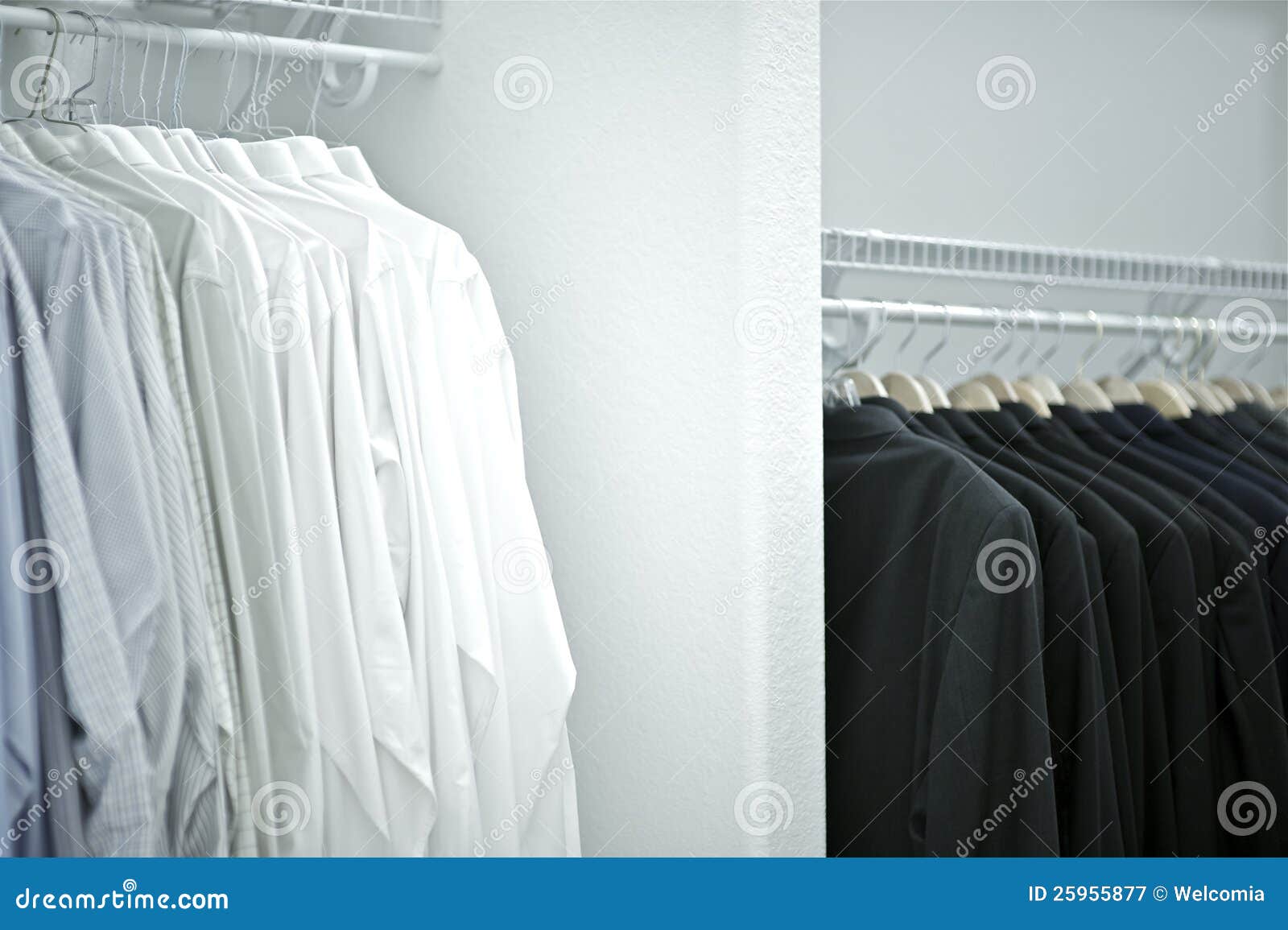 Men Closet stock image. Image of elegant, clothes, fashion - 25955877