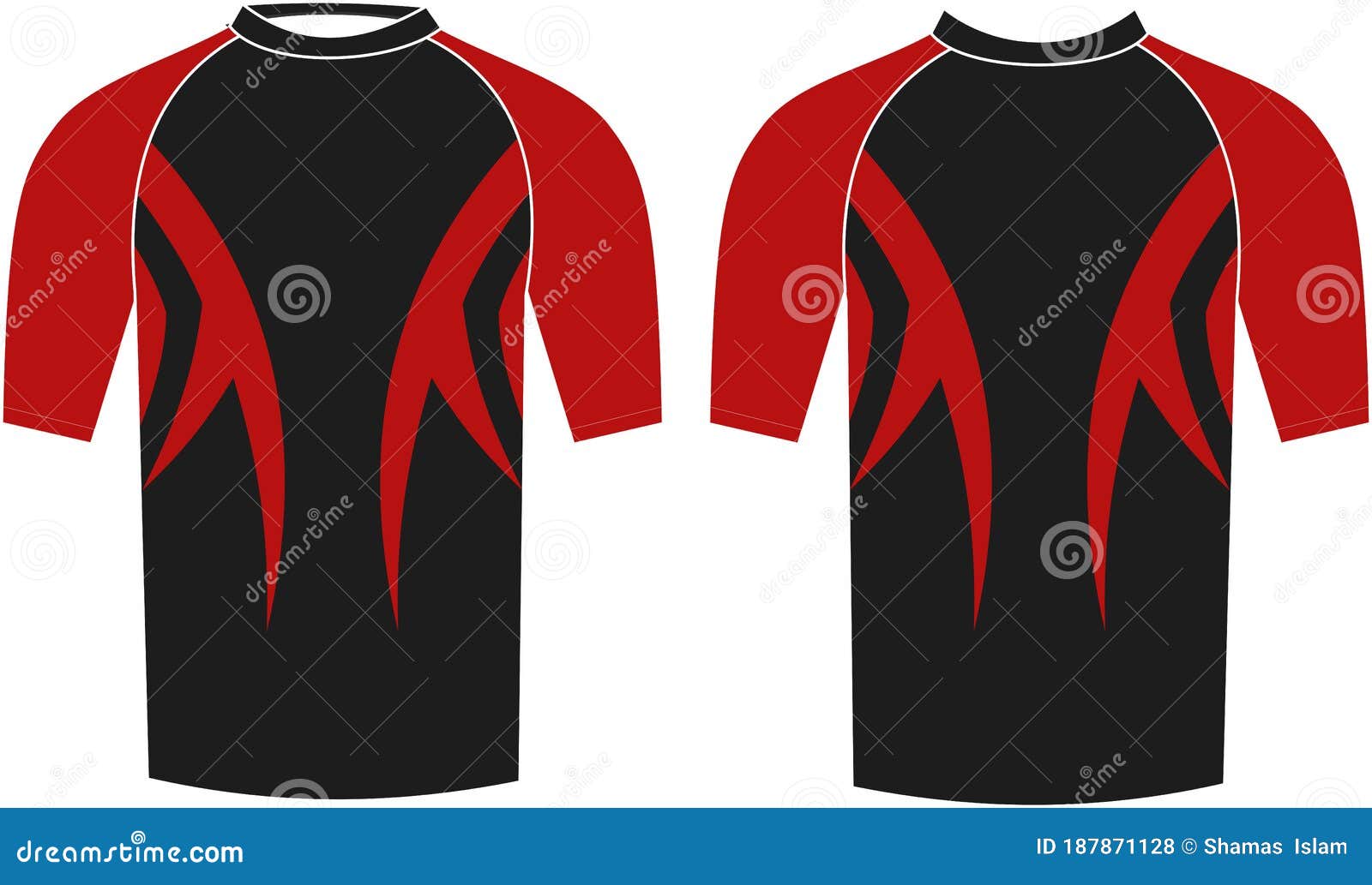 Men Compression Shirts Custom Design Mock Ups Templates Illustration ...