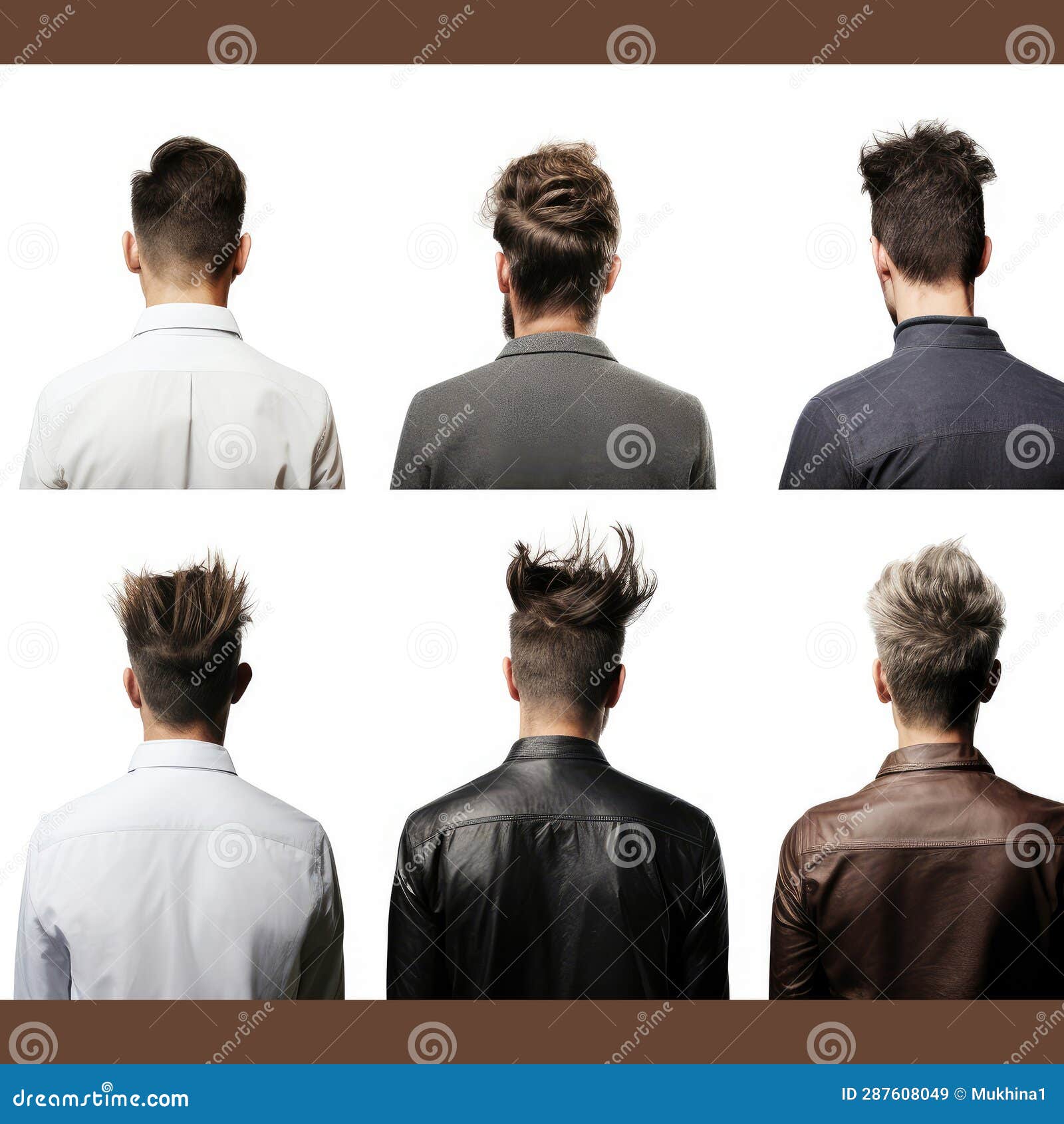 Hairstyles Men Back View