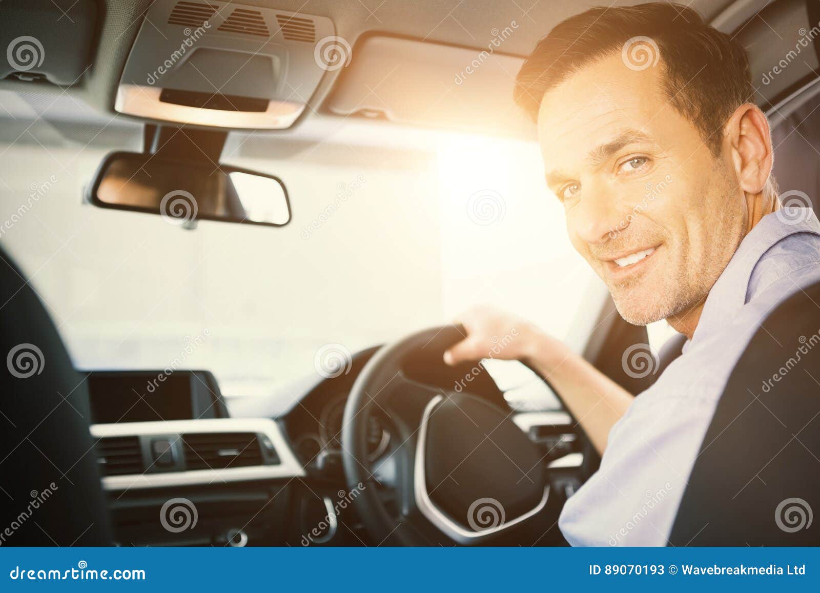 Men driving a car stock image. Image of compartment, door - 89070193