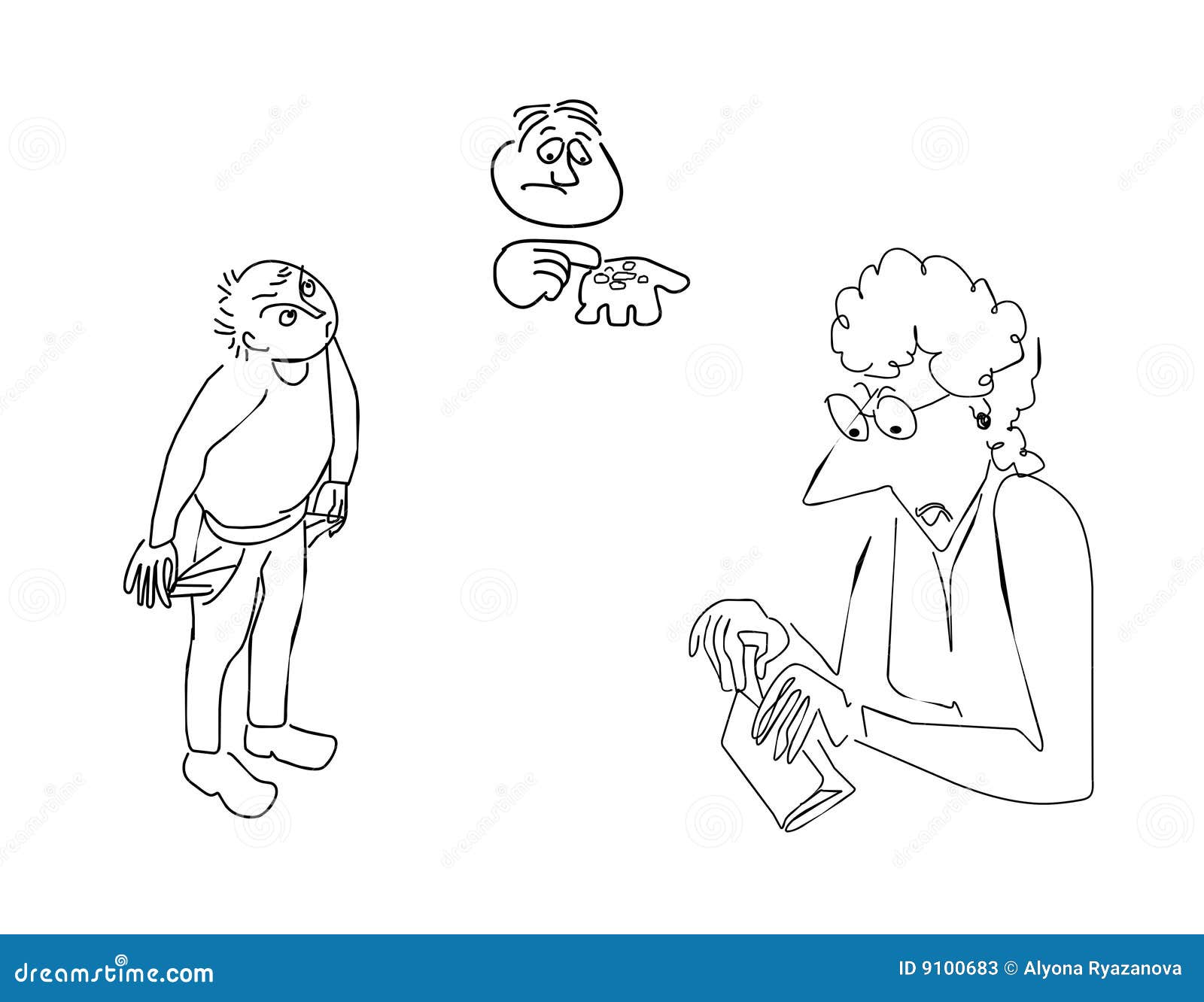 Human Problems Infographics - Poster, Brochure Cover Template Cartoon ...