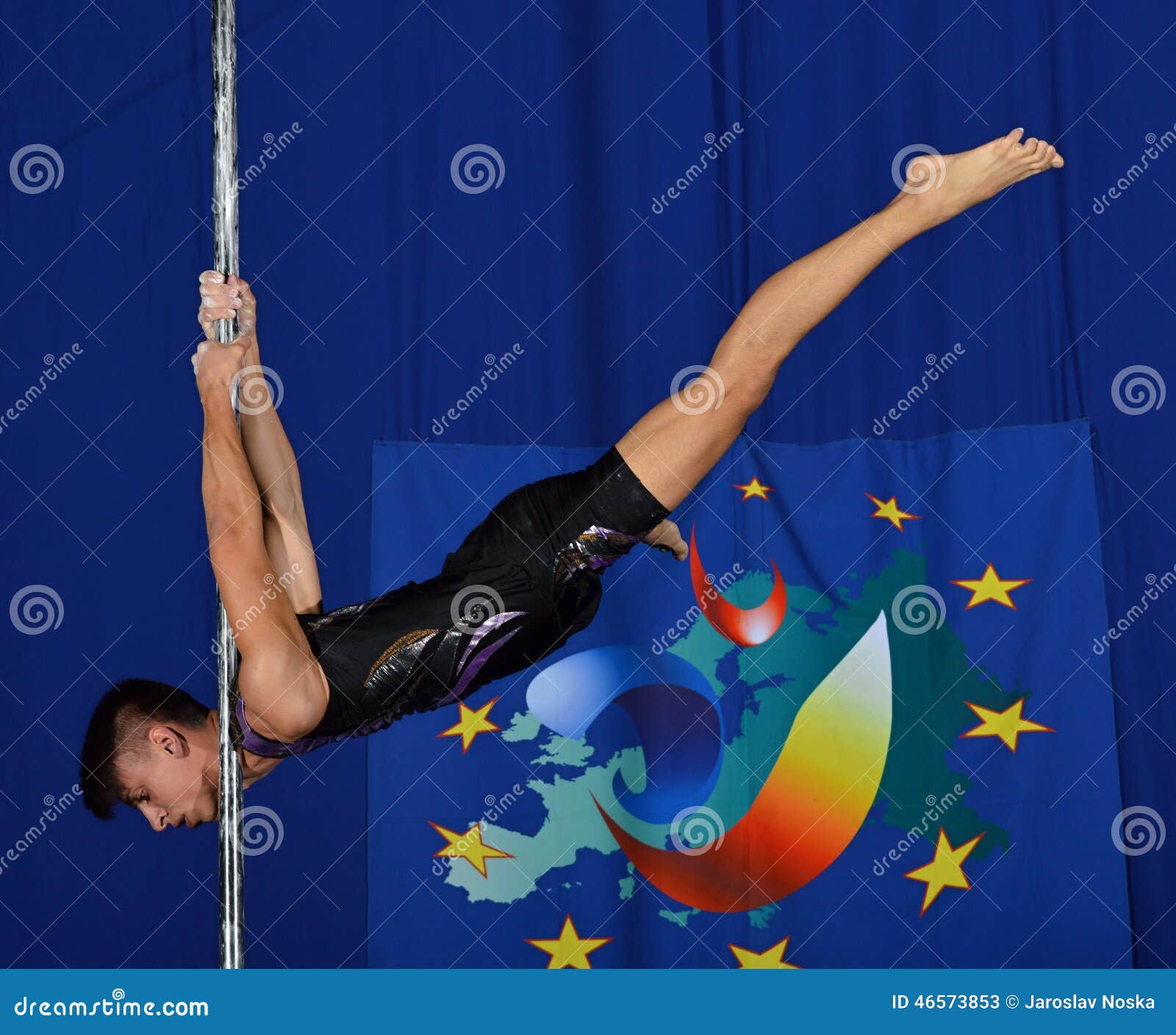 MEN EUROPE POLE DANCE CHAMPIONSHIP Editorial Stock Photo - Image of ...