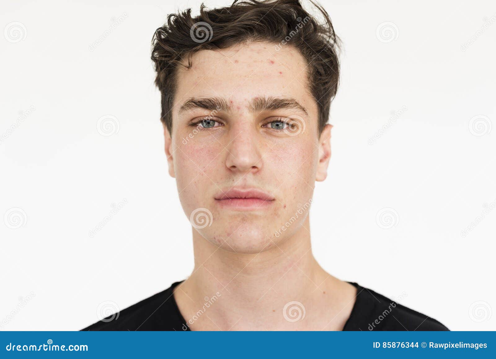 Men Face Expression Portrait Concept Stock Photo - Image of teenageer ...
