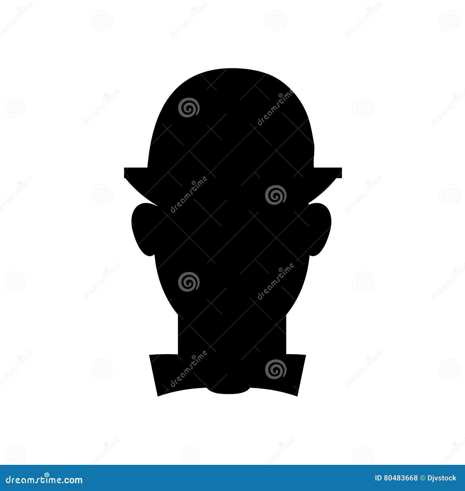 Men faceless cartoon stock vector. Illustration of user - 80483668