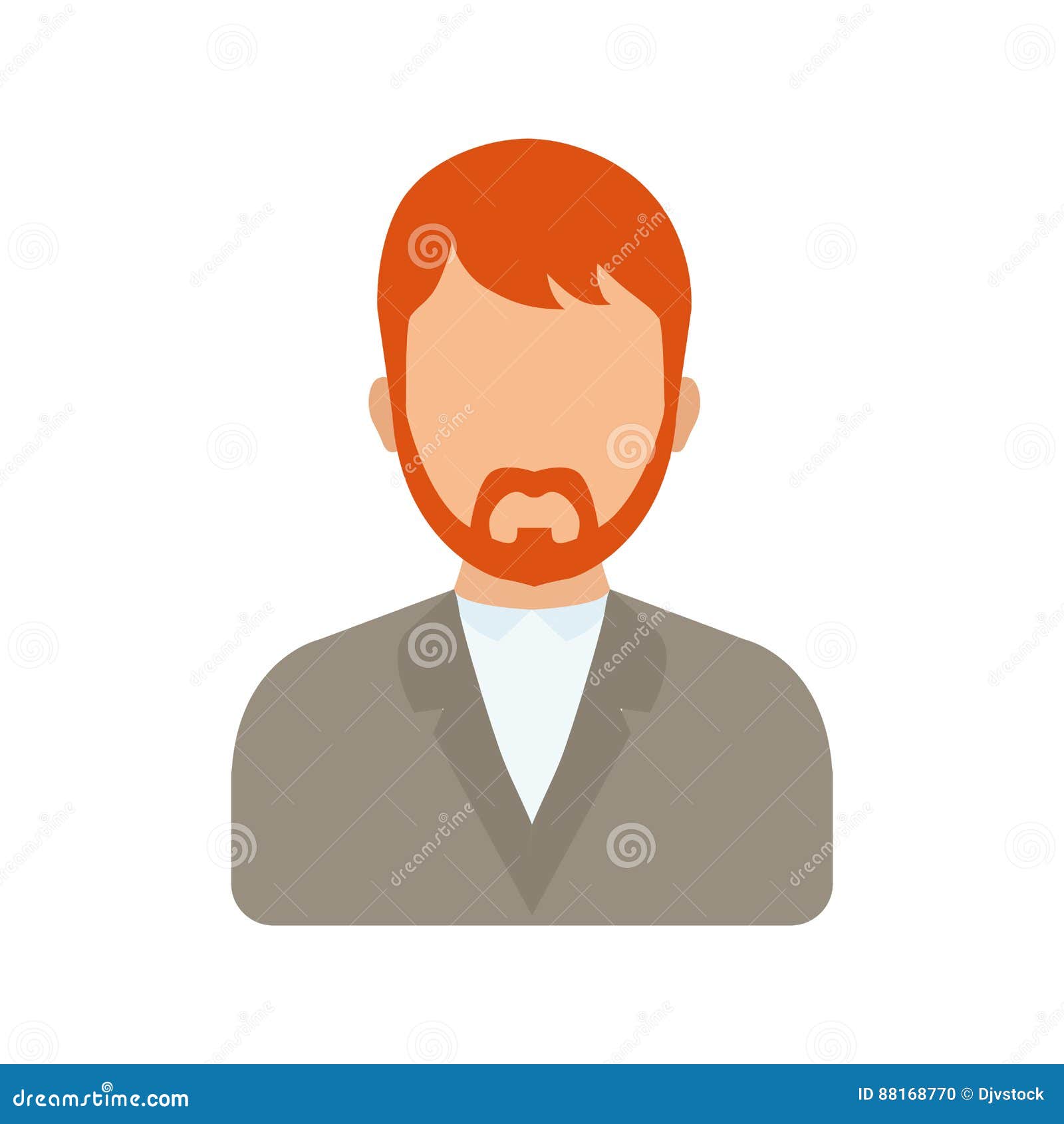 Men faceless profile stock illustration. Illustration of symbolic ...