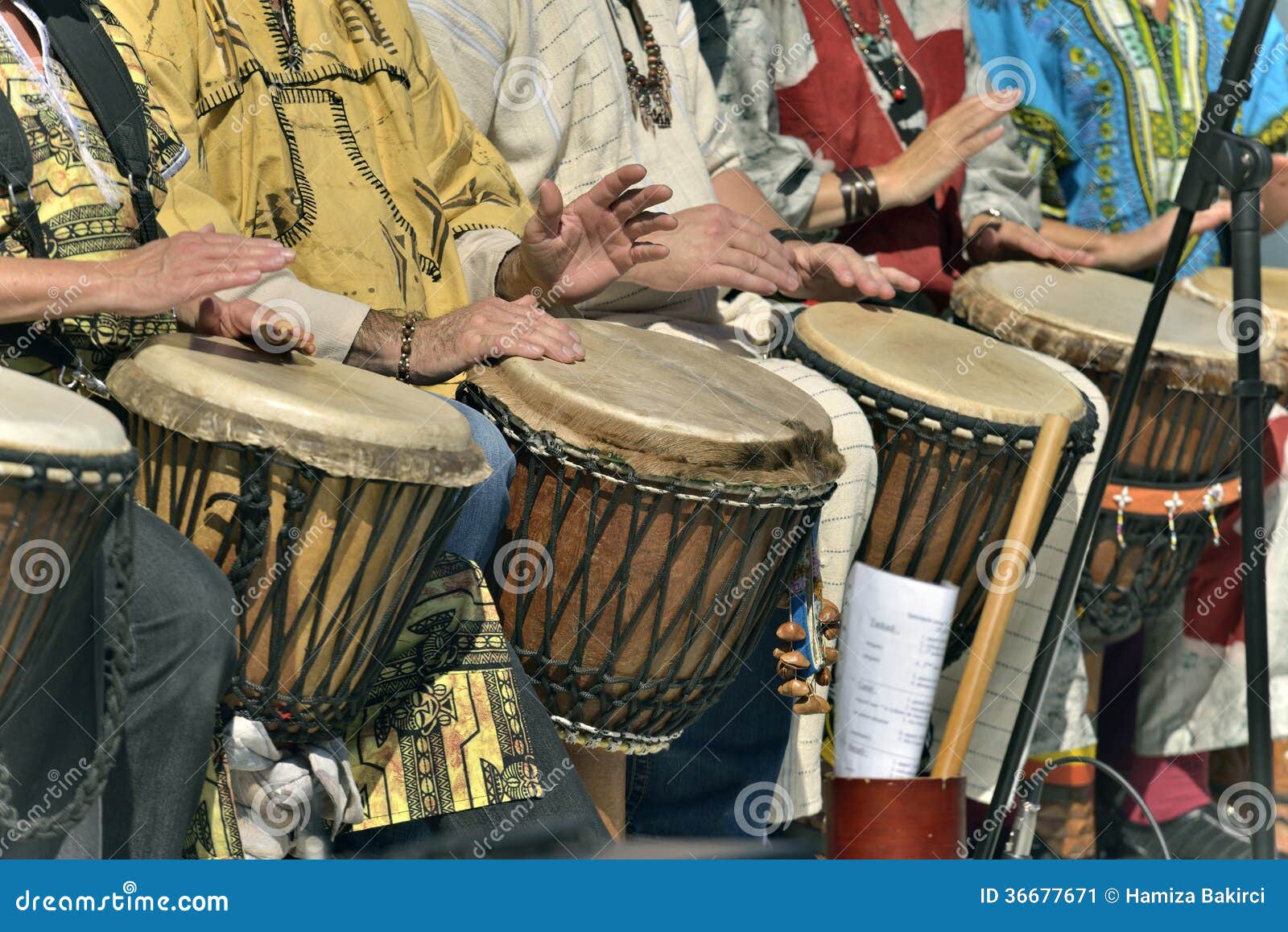 Men and famme play djembe stock image. Image of dance - 36677671