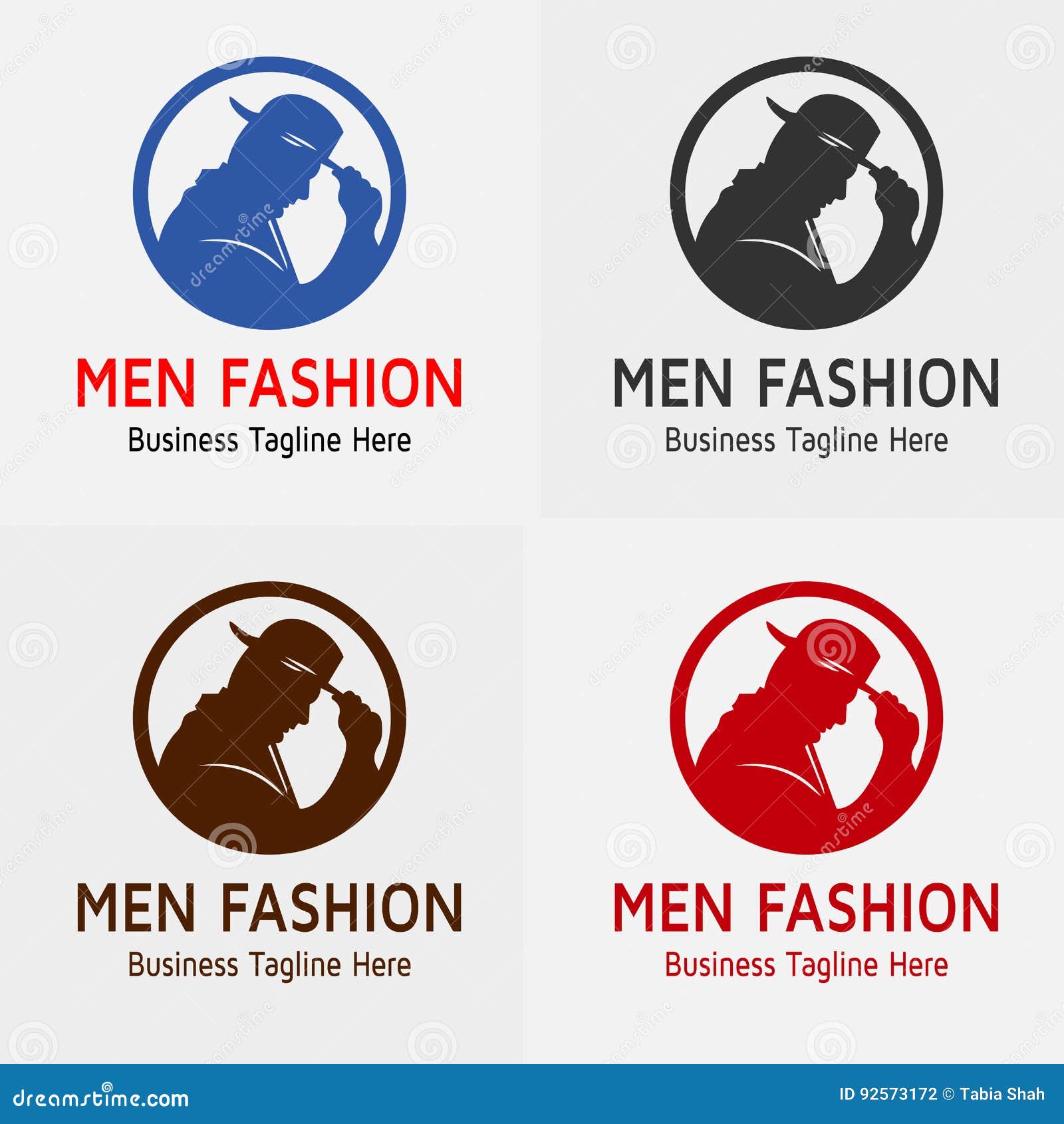 Men Fashion Logo Vector