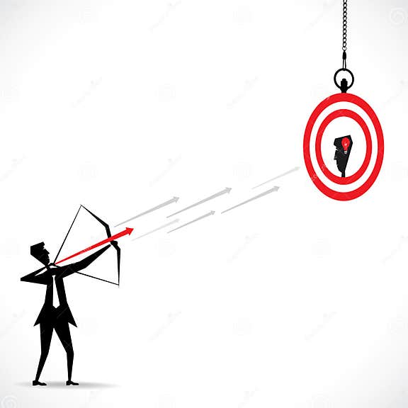 Men focus stock vector. Illustration of people, cartoon - 29726567