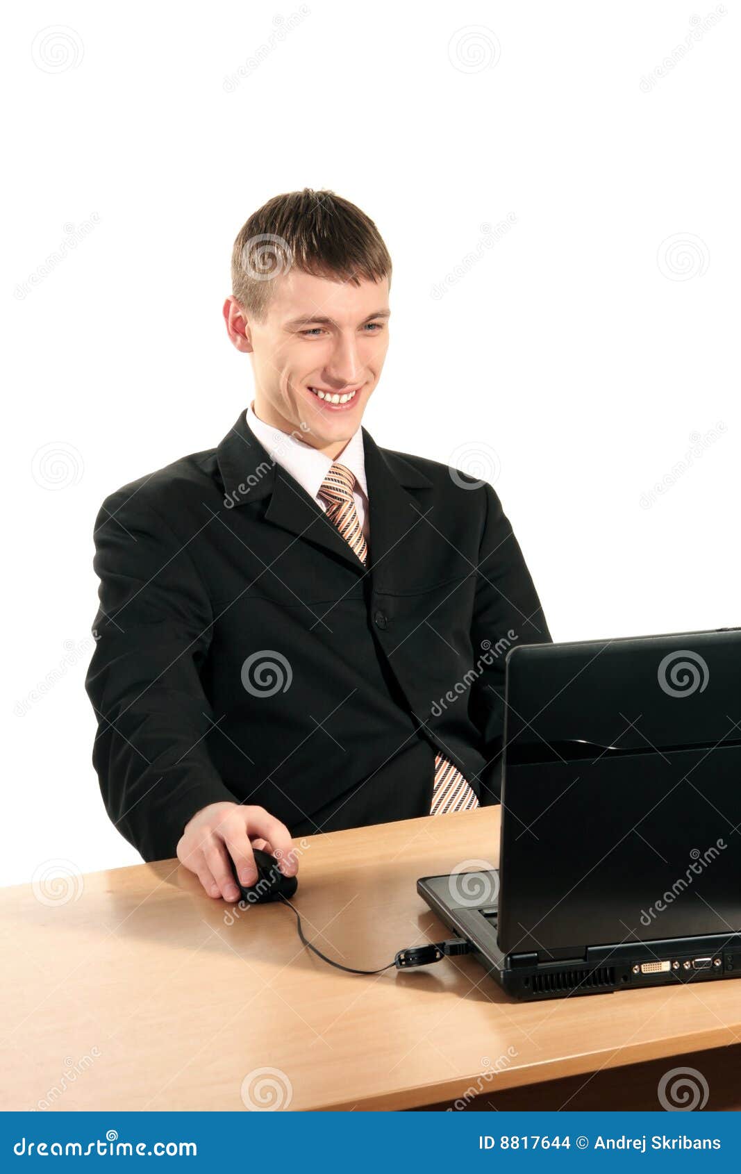 Men in formal wear working stock photo. Image of human - 8817644