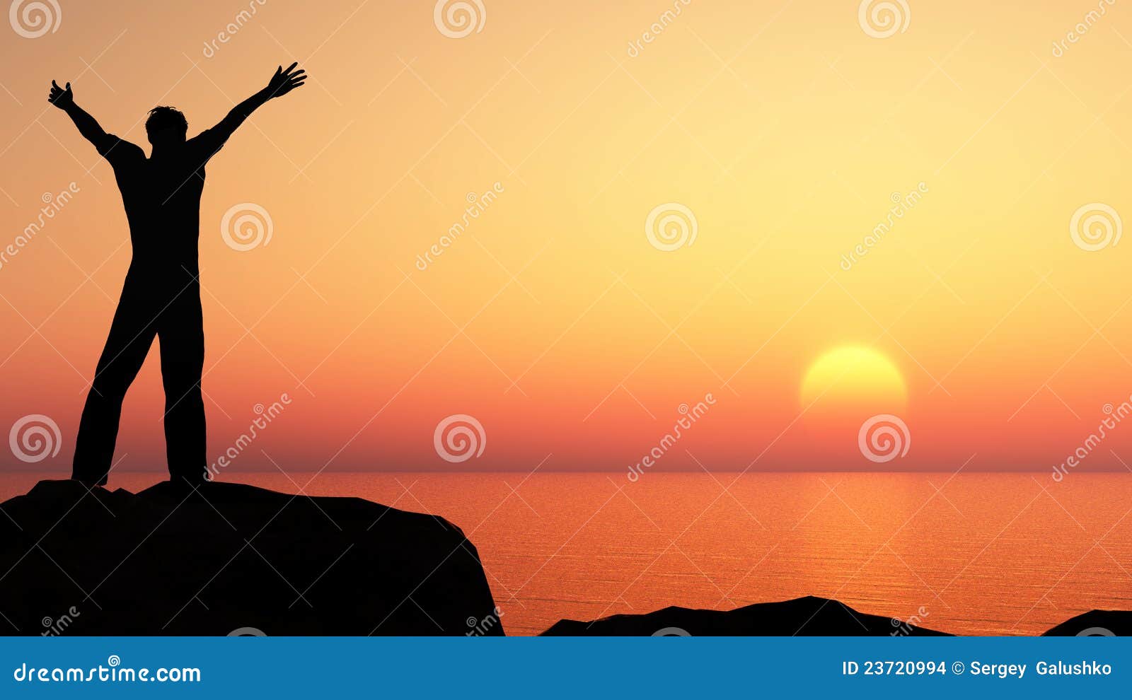 Men greeting sun stock illustration. Illustration of nature - 23720994