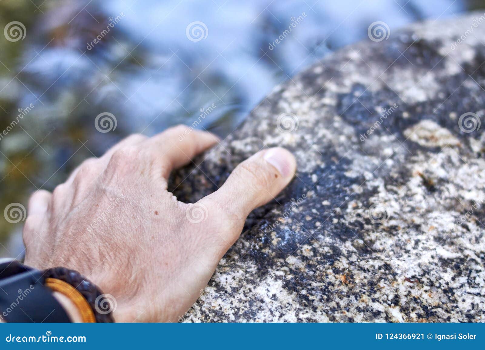 Men hand on a river stock image. Image of beach, people - 124366921