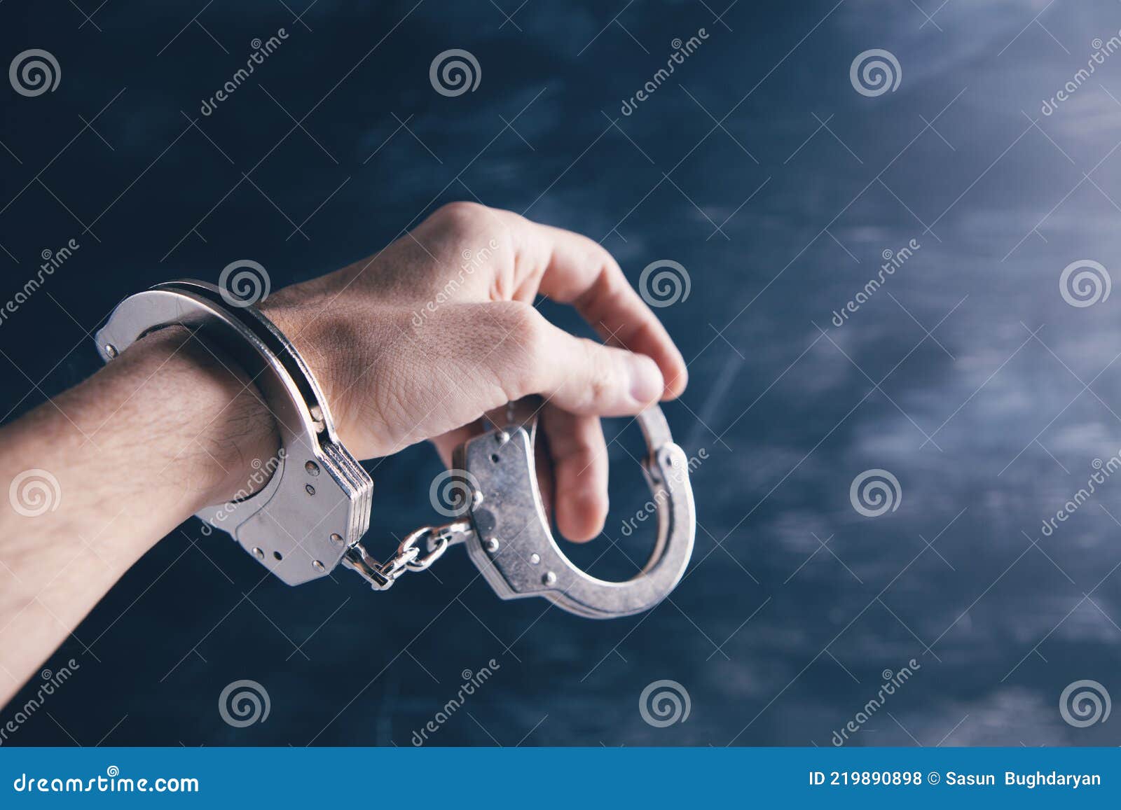 Men Handcuffed in Criminal Concept Stock Photo - Image of bondage ...