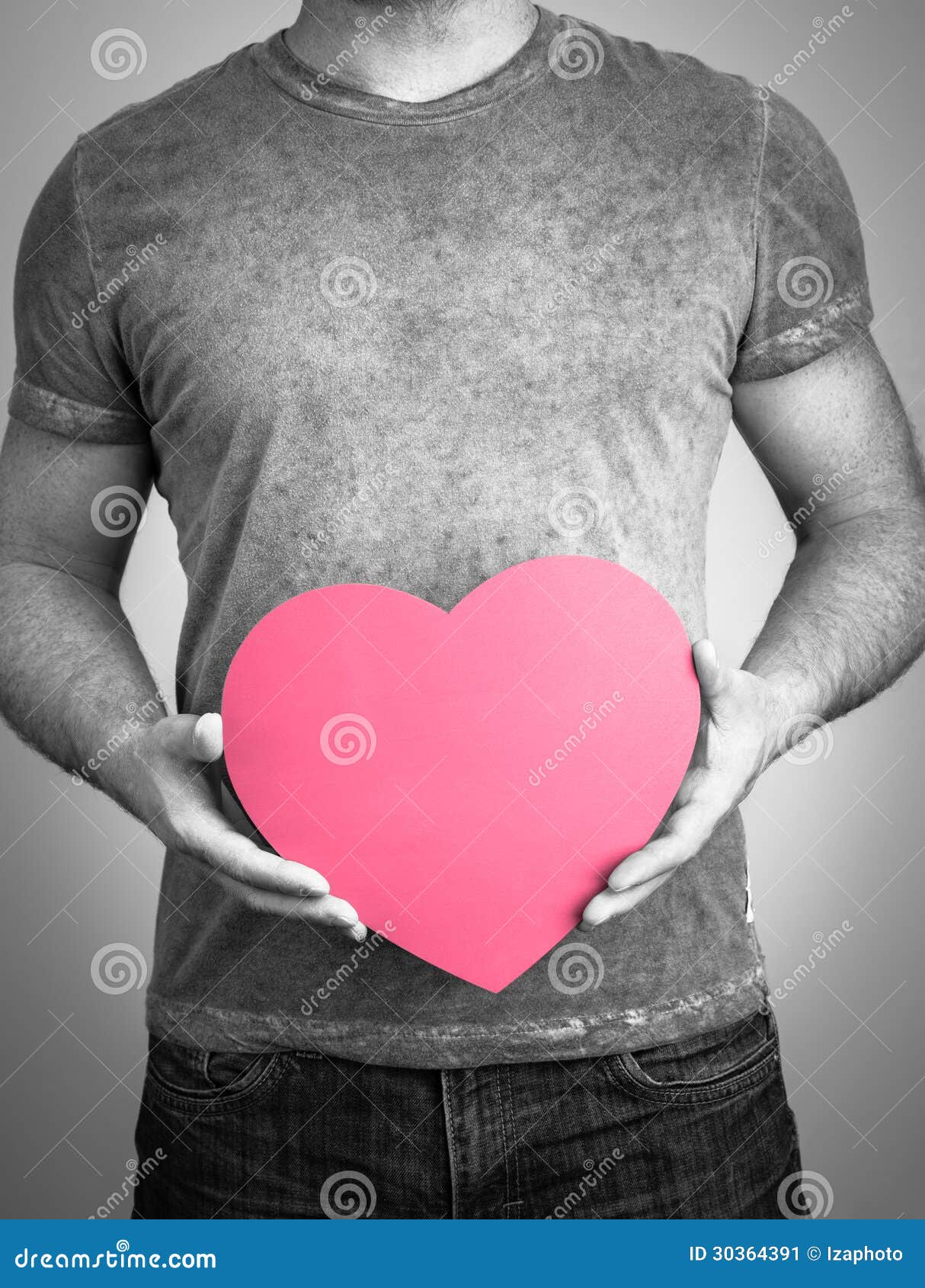 Men Hands Holding Heart Shape Stock Image - Image of holiday, holding ...