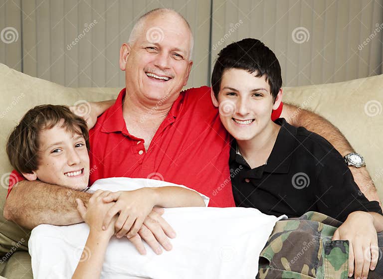 Men of the House stock image. Image of caucasian, middle - 19491099