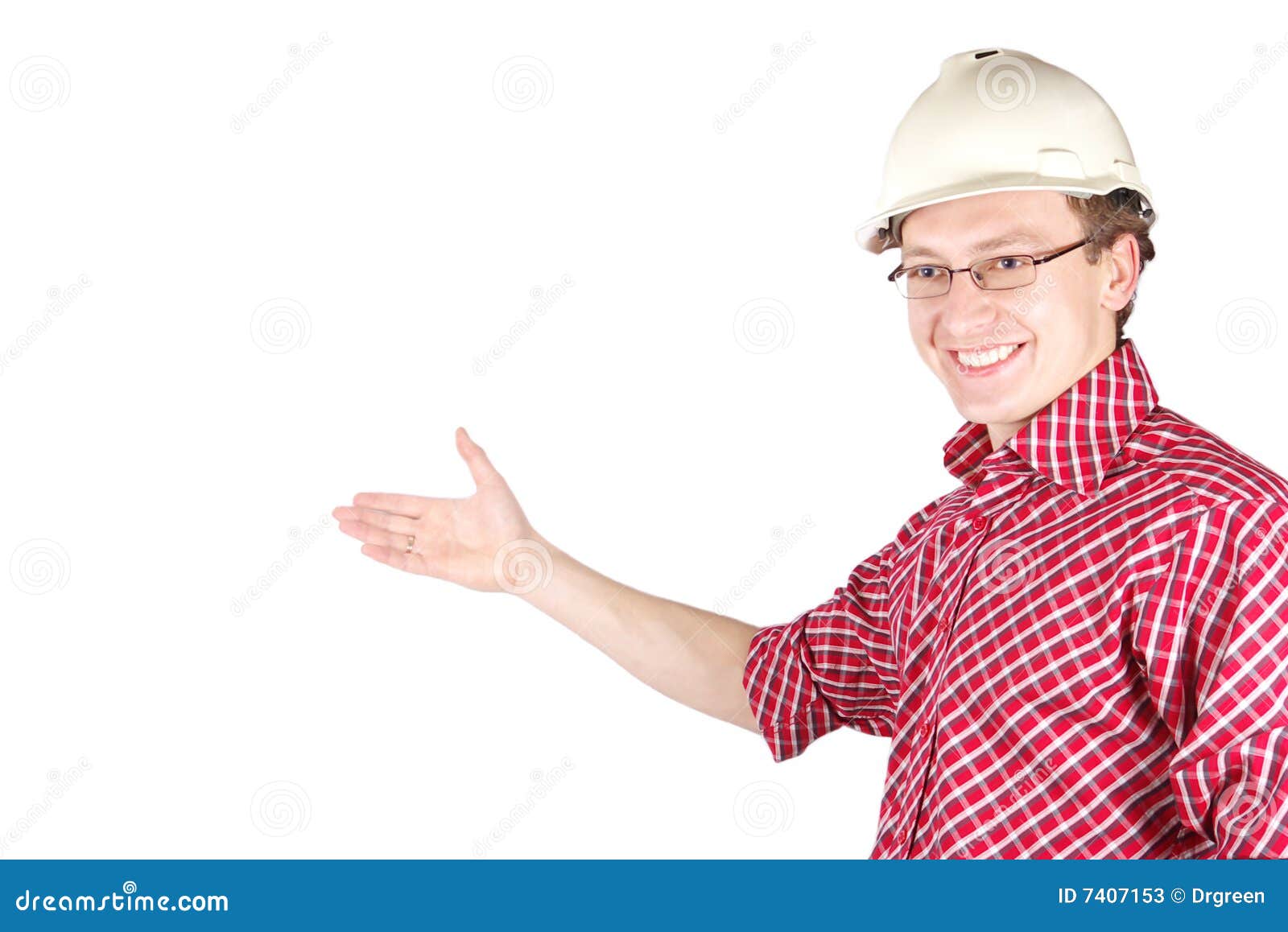 A Men Indicating a Point of View Stock Image - Image of male ...