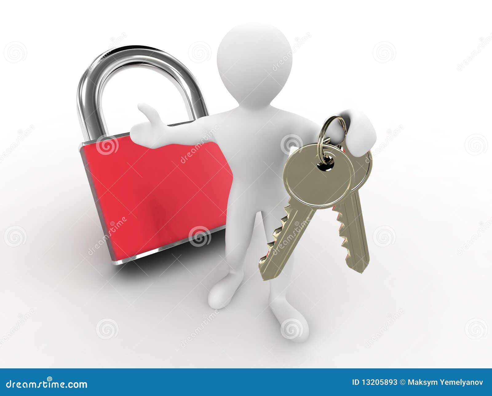 Men with keys and lock stock illustration. Illustration of icon - 13205893