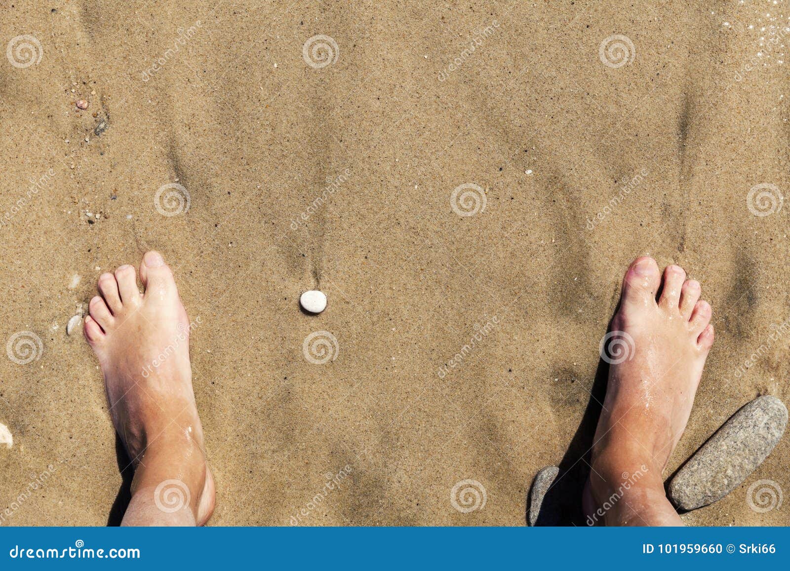 Men legs on the beach stock photo. Image of closeup - 101959660