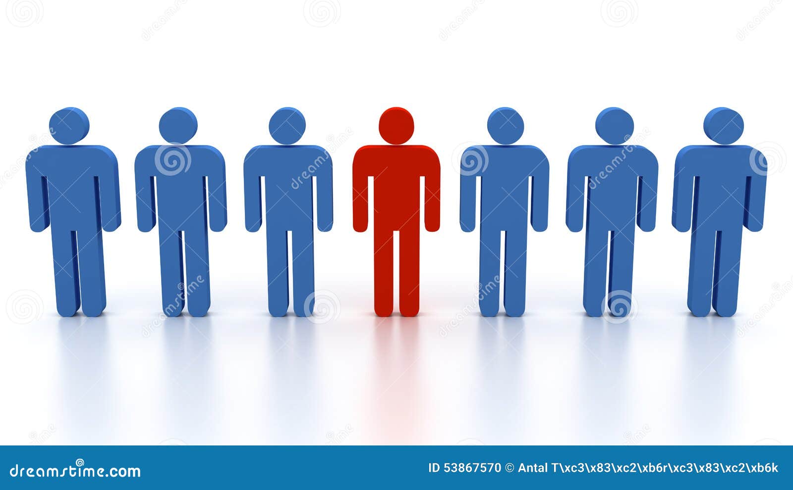 Men in line stock illustration. Illustration of remarkable - 53867570