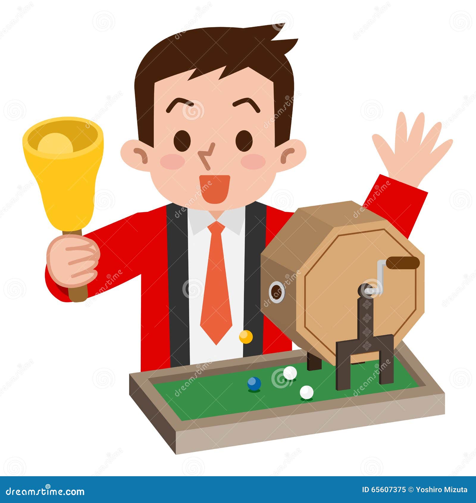 Men of lottery stock vector. Illustration of play, luck - 65607375