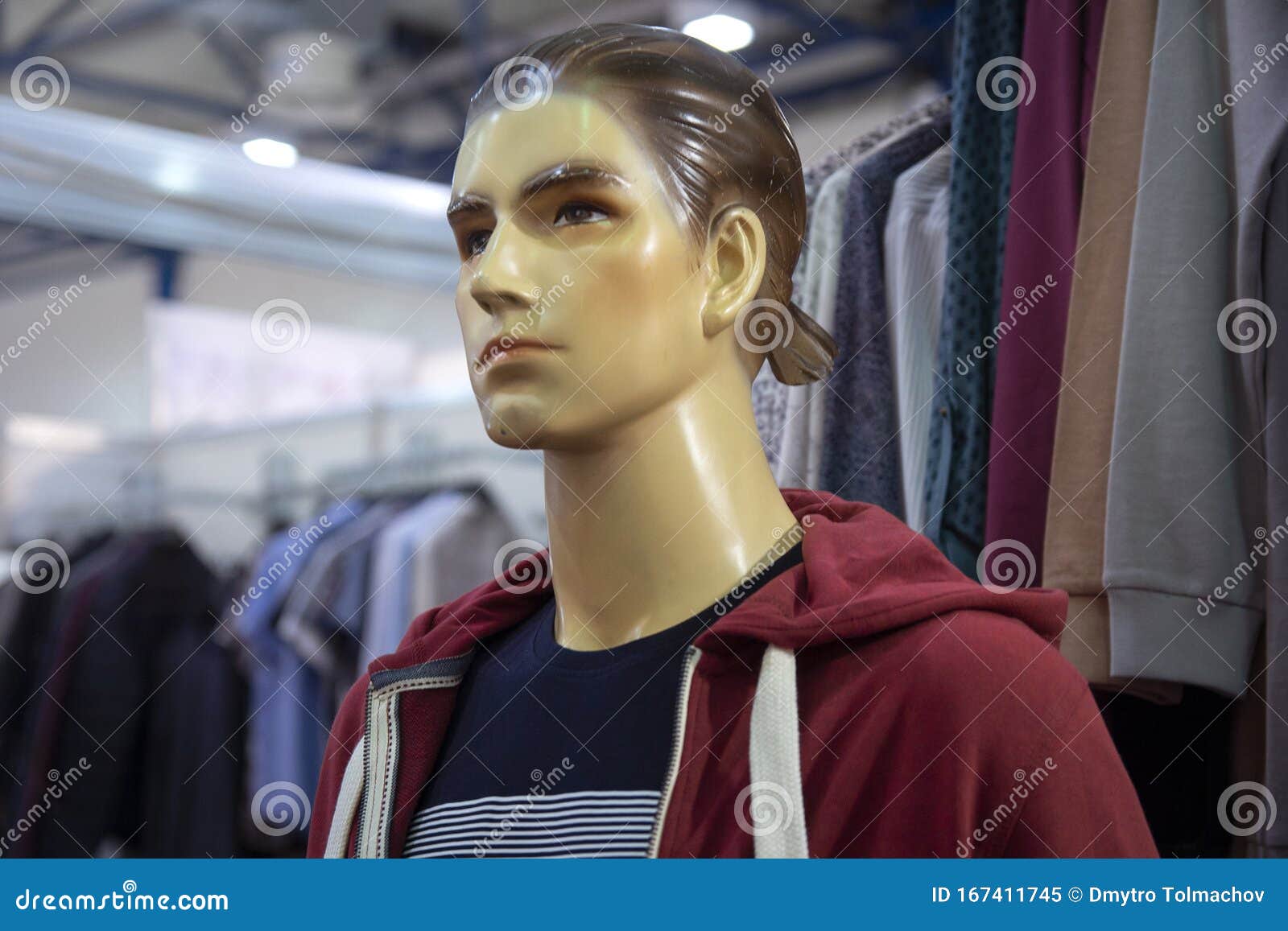Men Mannequins in the Window of a Store Stock Image - Image of friday ...