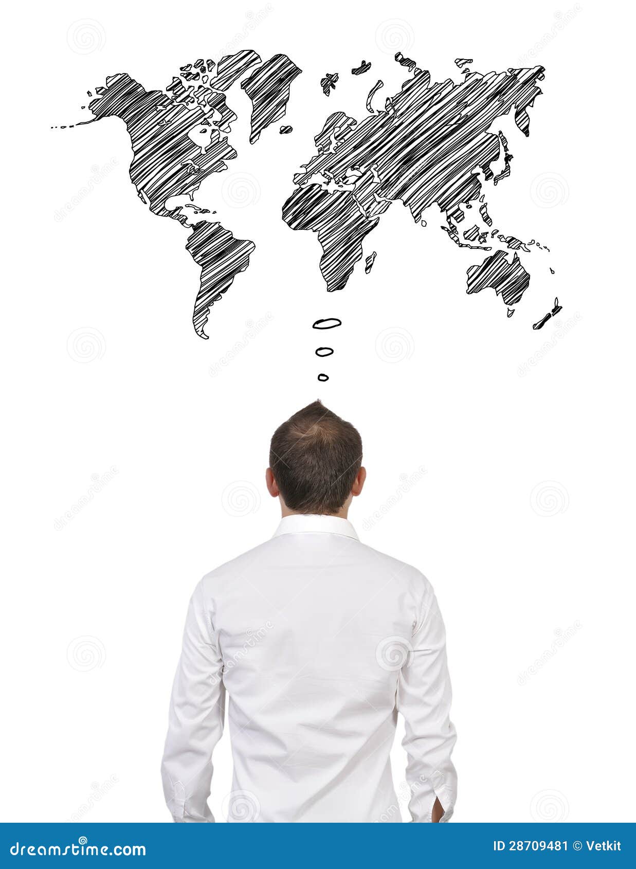 Men and map stock image. Image of contemporary, europe - 28709481