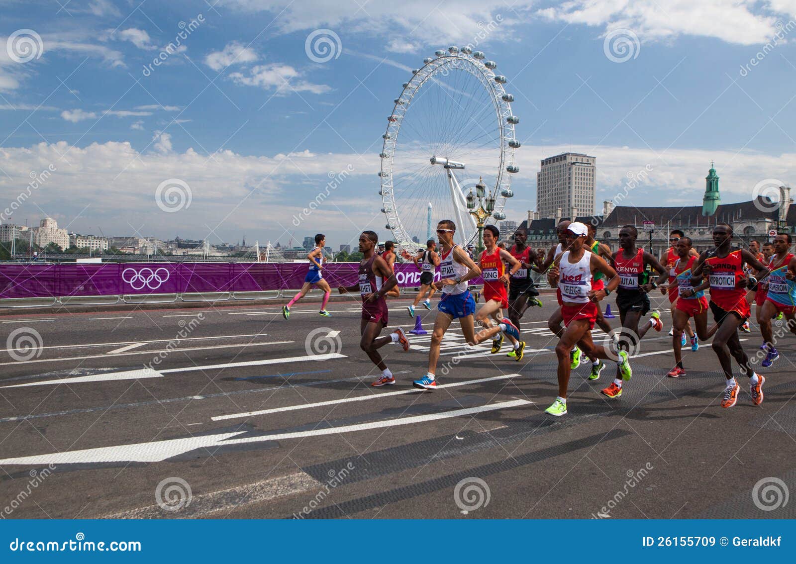 Men Marathon - Olympics 2012 Editorial Stock Image - Image of london ...