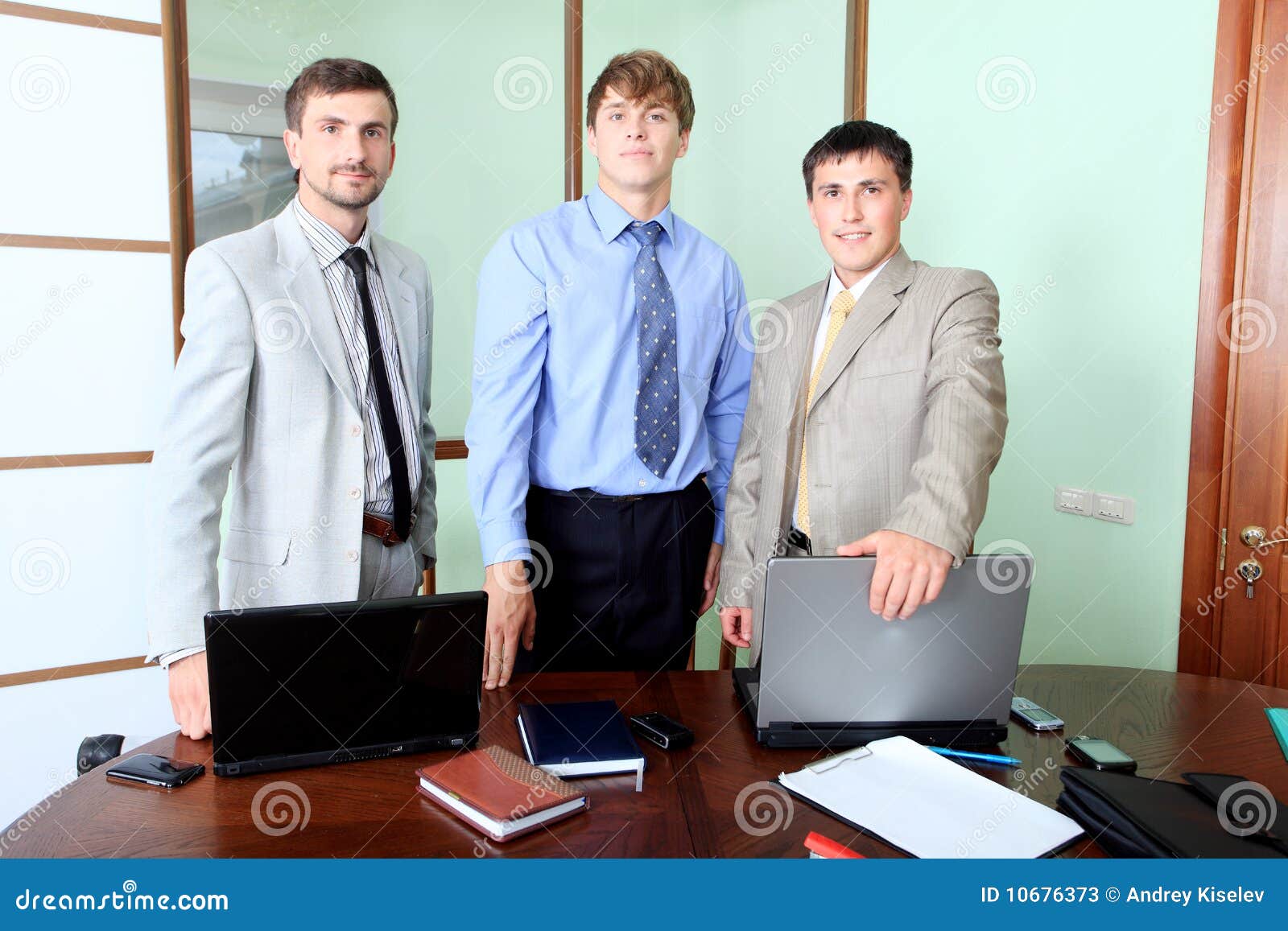 Men in an office stock image. Image of business, professional - 10676373