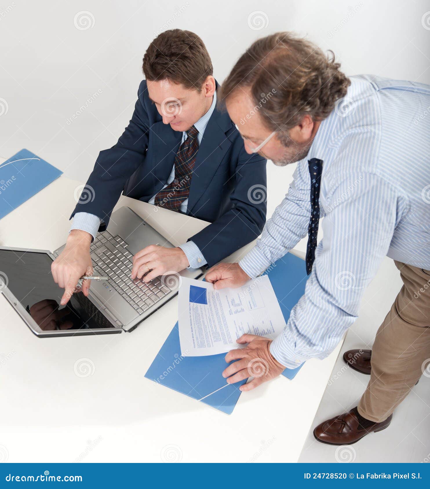Men at the office stock photo. Image of business, file - 24728520