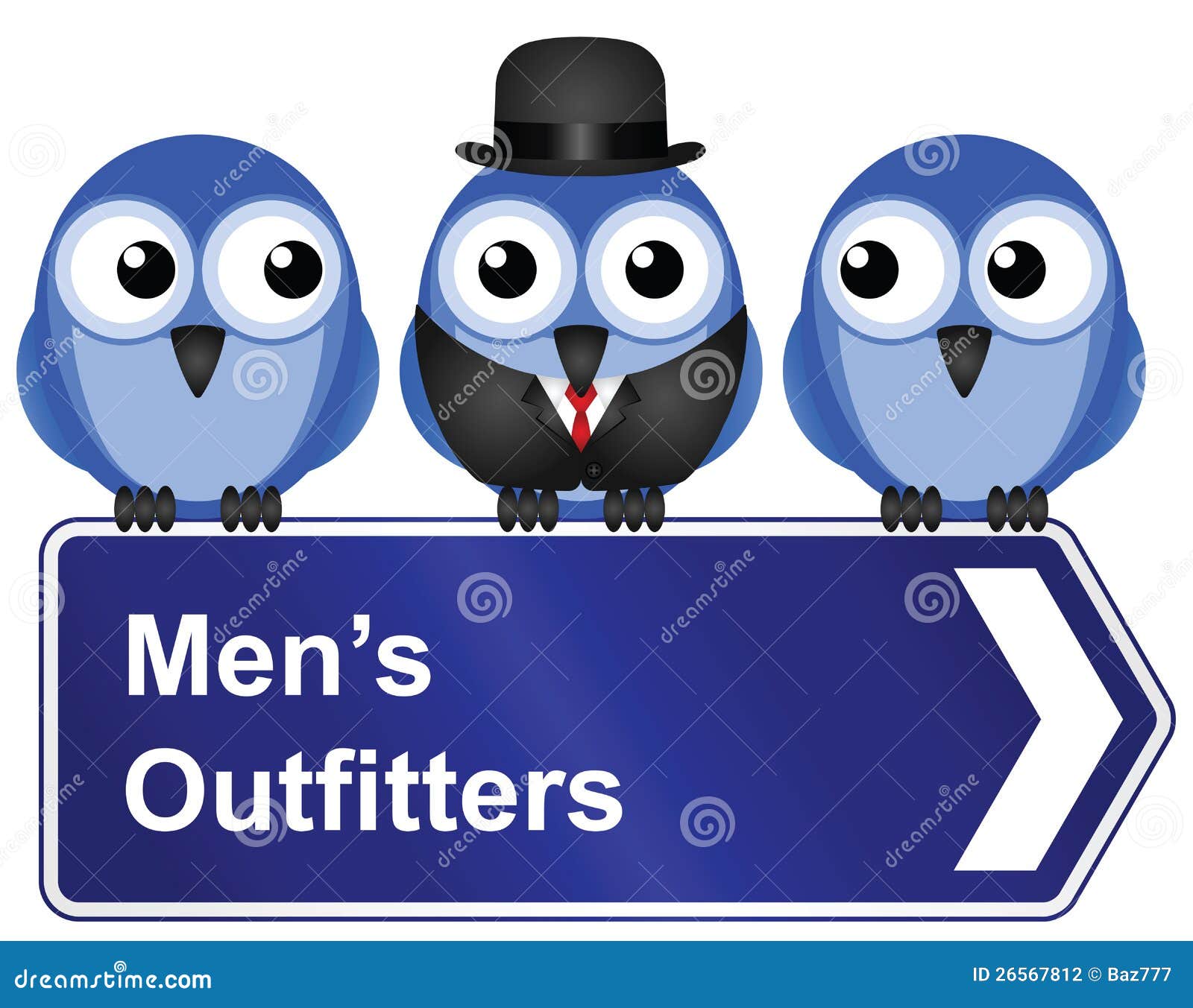 Men outfitters stock vector. Illustration of notice, shirt - 26567812