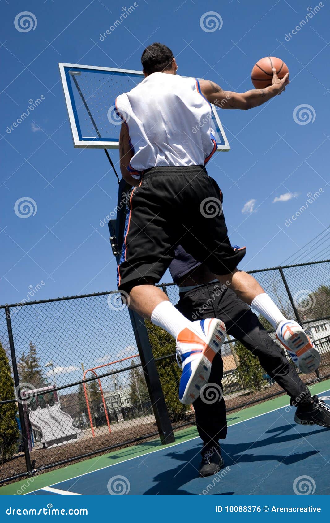 Men Playing Basketball stock photo. Image of diversity - 10088376