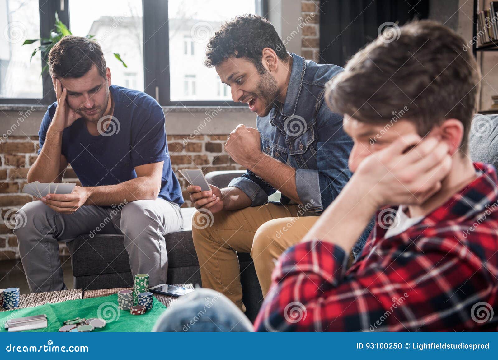 Men playing cards stock photo. Image of european, numbers - 93100250