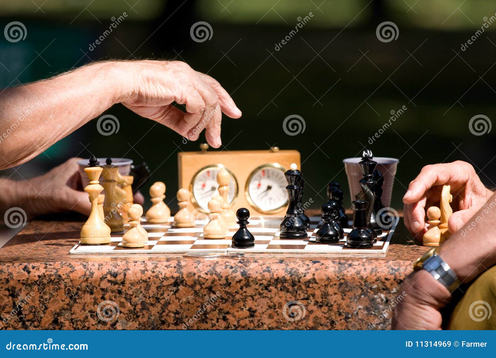 Men playing chess stock image. Image of winner, checkmate - 11314969