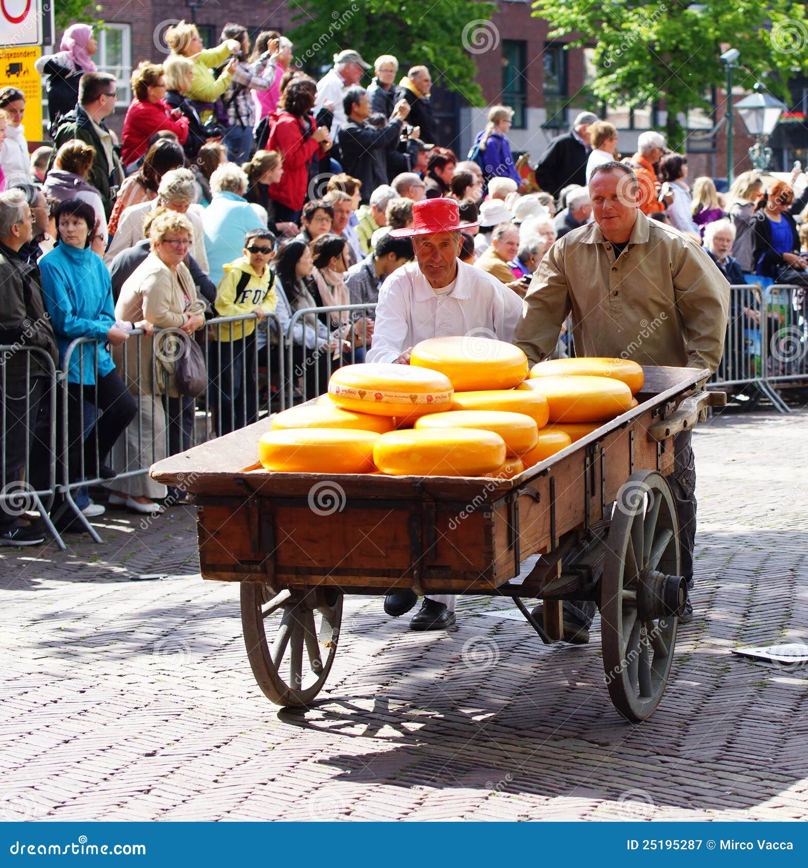 Men Pushing Cheese on a Cart Editorial Photography - Image of cheese ...