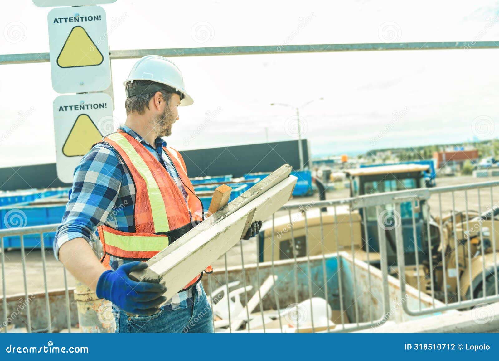 Men Recycling Wood on a Recycling Center Stock Photo - Image of ...
