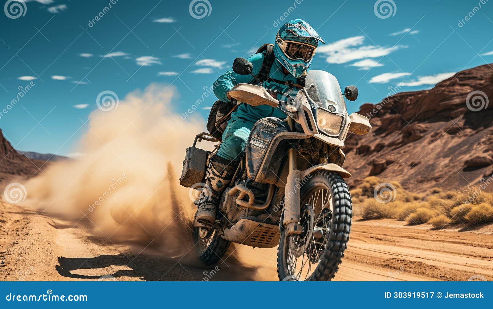 Men Riding Motorcycles in the Outdoors, Experiencing the Thrill of ...