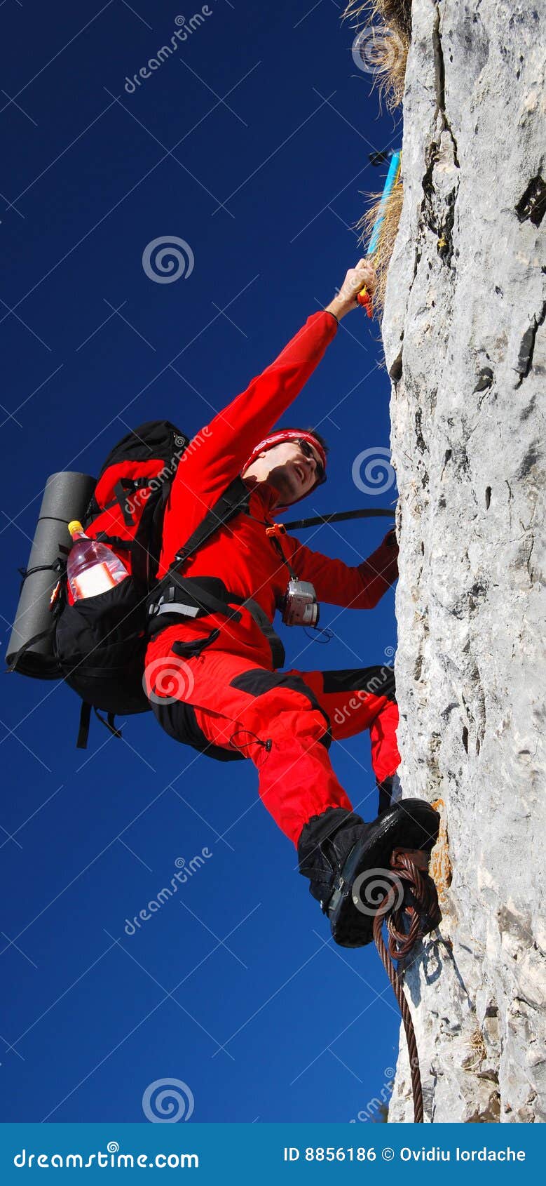Men rock climbing romania stock photo. Image of adventure - 8856186