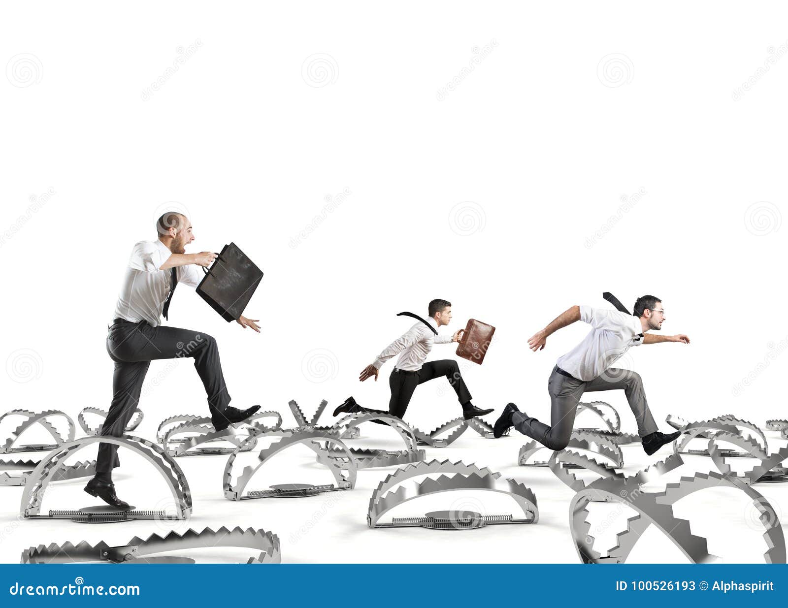 Men Run in a Thousand Difficulties Stock Image - Image of life ...