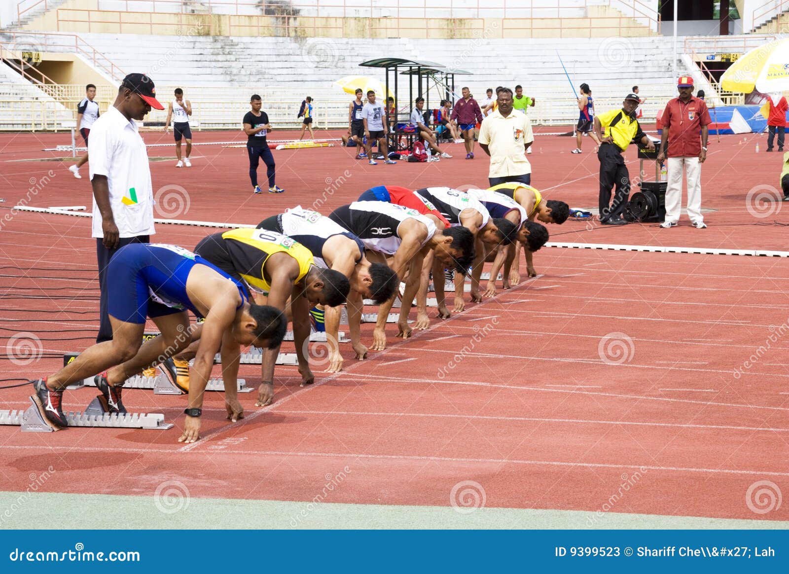 Men s 100 Meters Sprint editorial stock photo. Image of action - 9399523