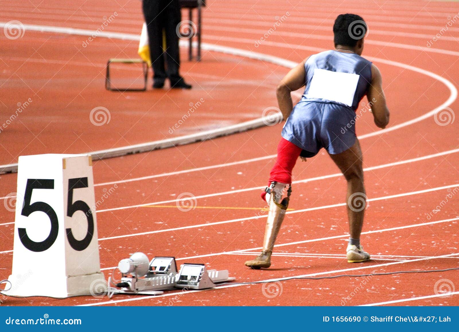 Men S 200 Meters Race for Disabled Persons Stock Photo - Image of match ...