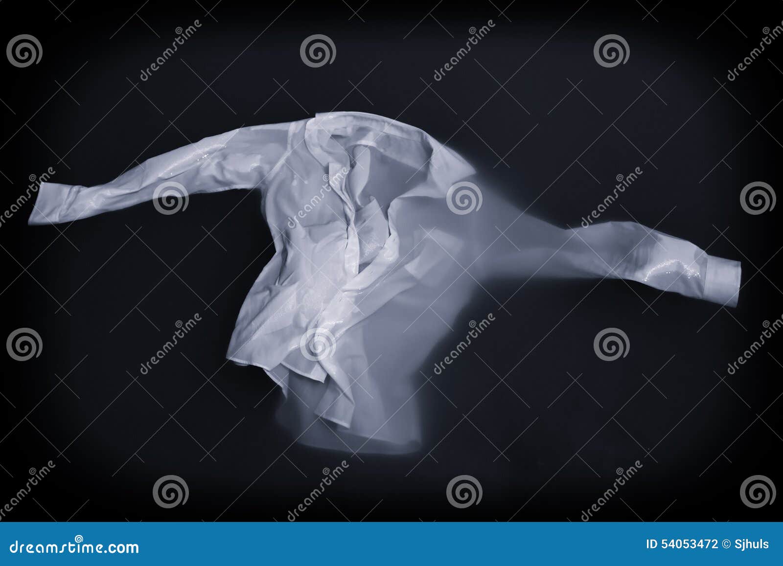Men S Button Up Shirt Floating or Sinking in Water Stock Photo - Image ...