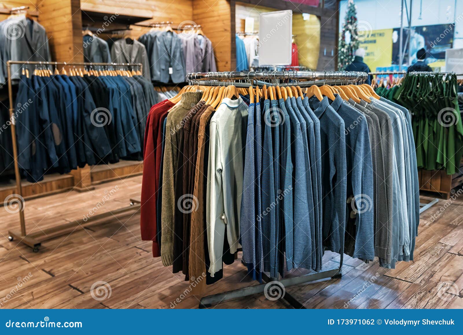 Men`s clothes on a hanger stock photo. Image of clothes - 173971062
