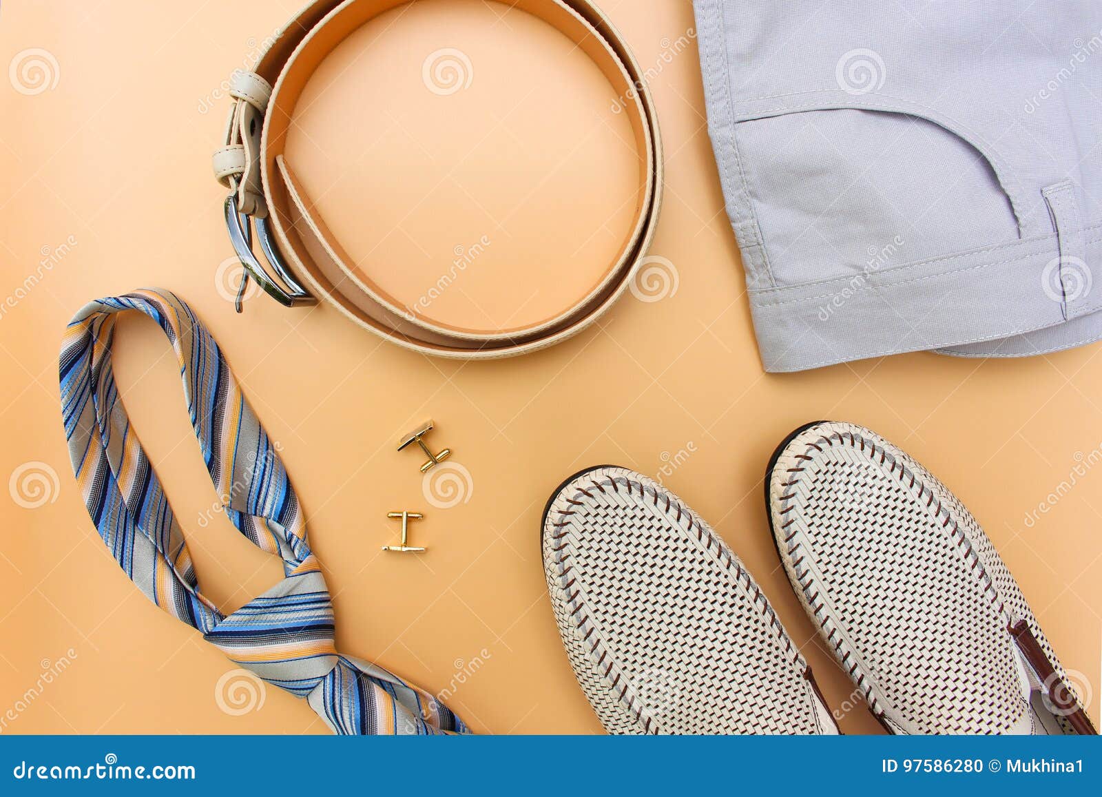 Men`s Clothing and Accessories. Stock Photo - Image of business ...