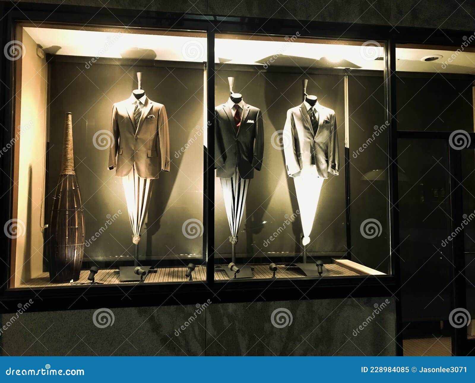 On display stock image. Image of clothing, display, mens - 228984085