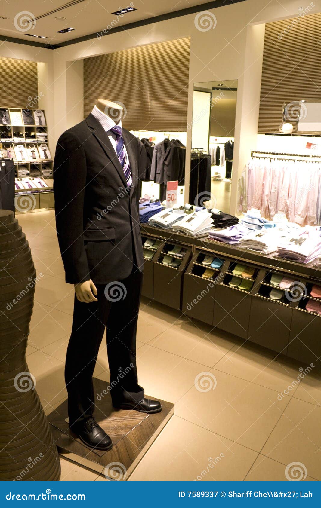 Men s Clothing Shop stock image. Image of display, lifestyle - 7589337
