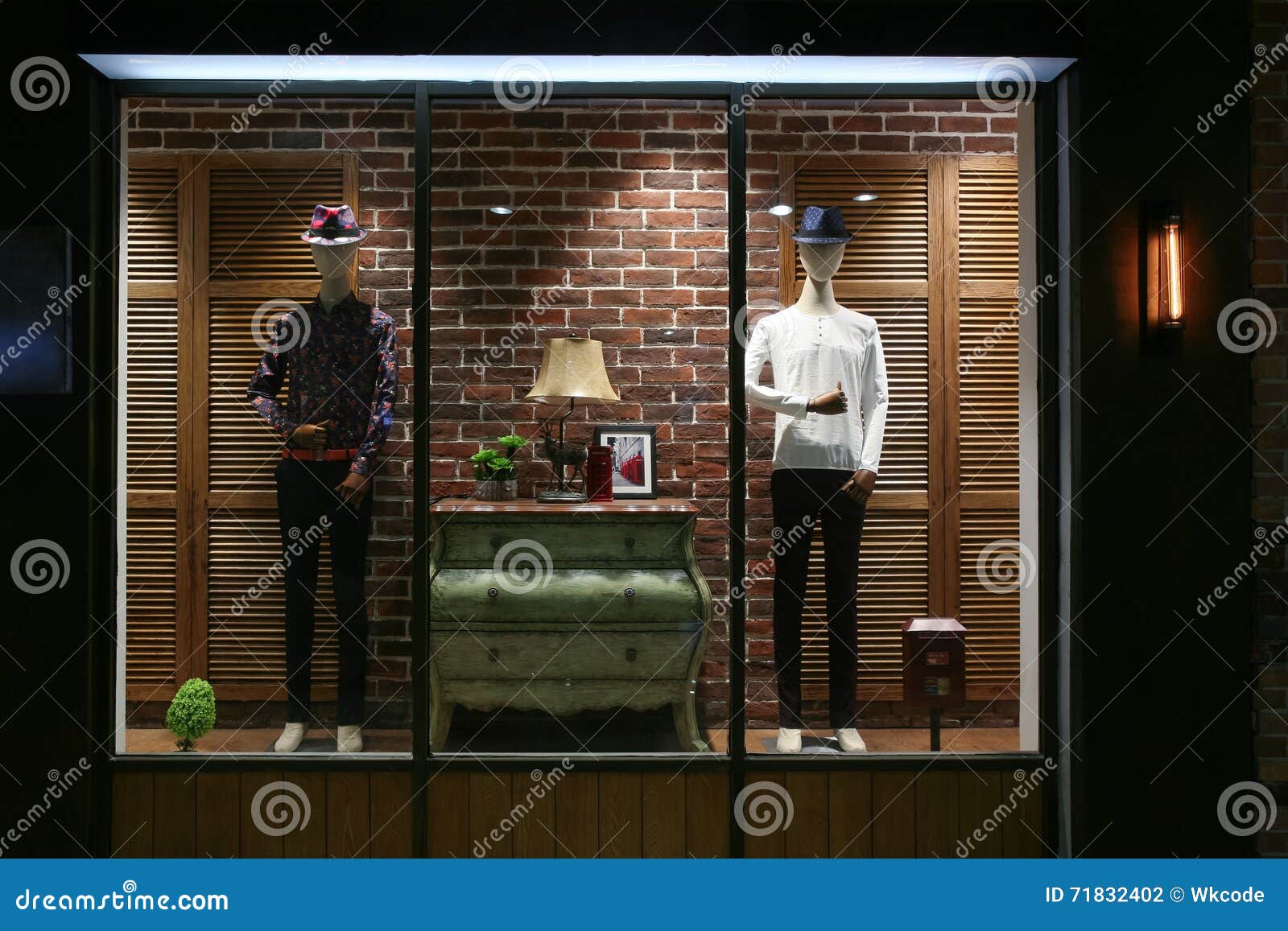 Men`s Clothing Store Window Editorial Photography - Image of window ...