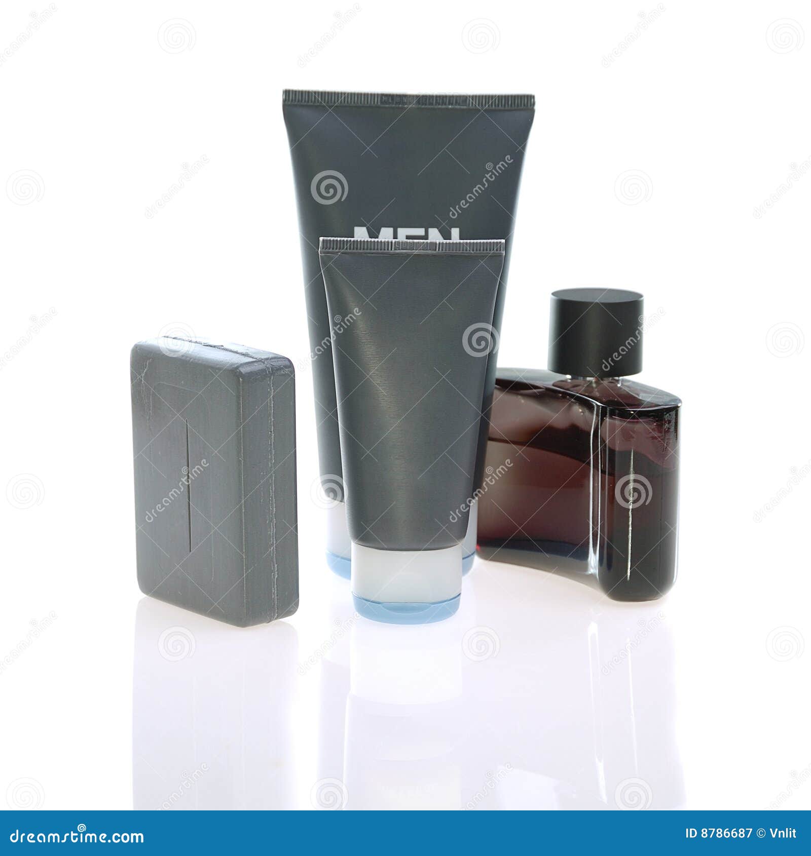 Men s cosmetics stock image. Image of black, male, masculinity - 8786687