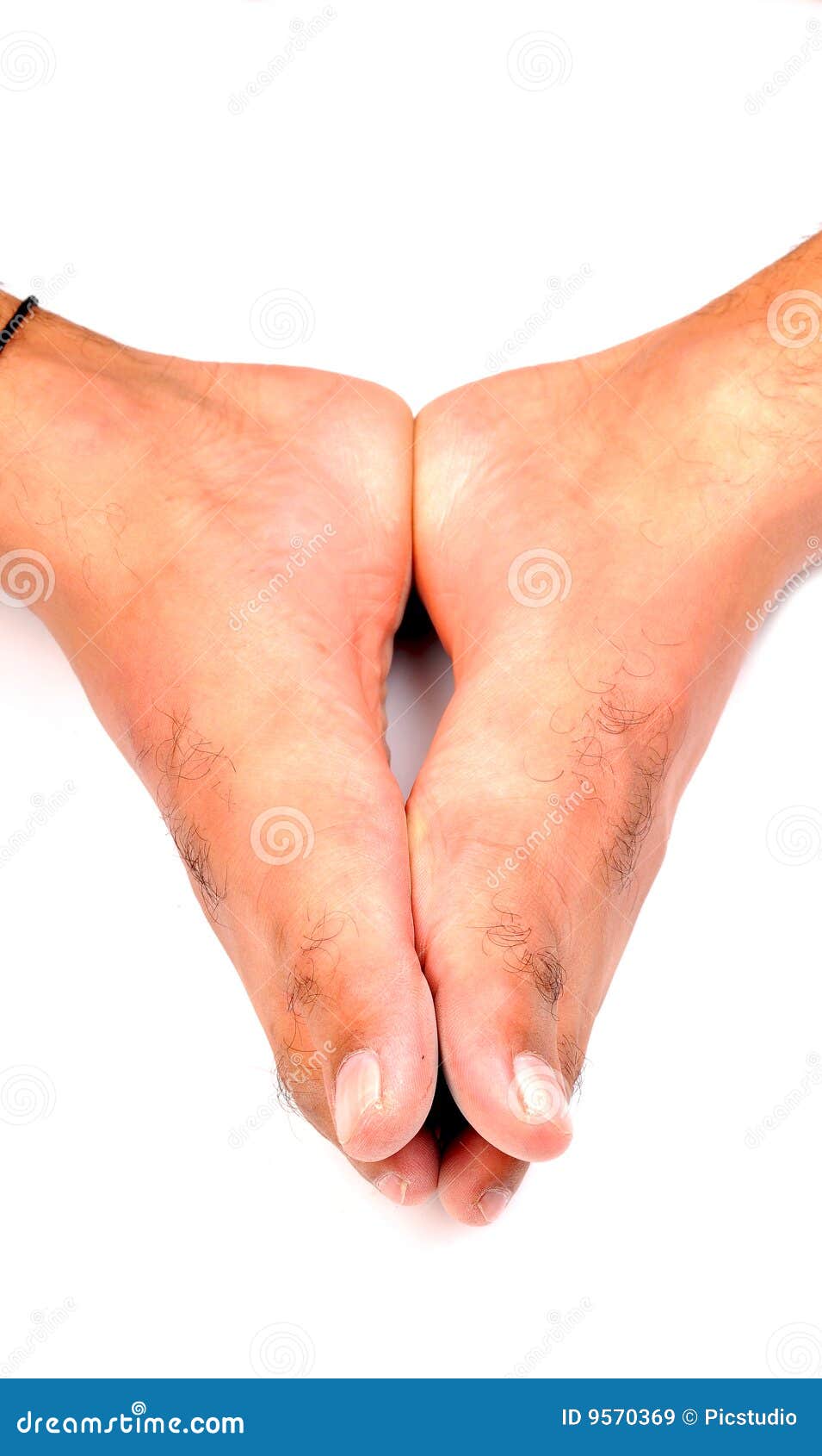 Men s feet stock image. Image of enjoying, light, peace - 9570369