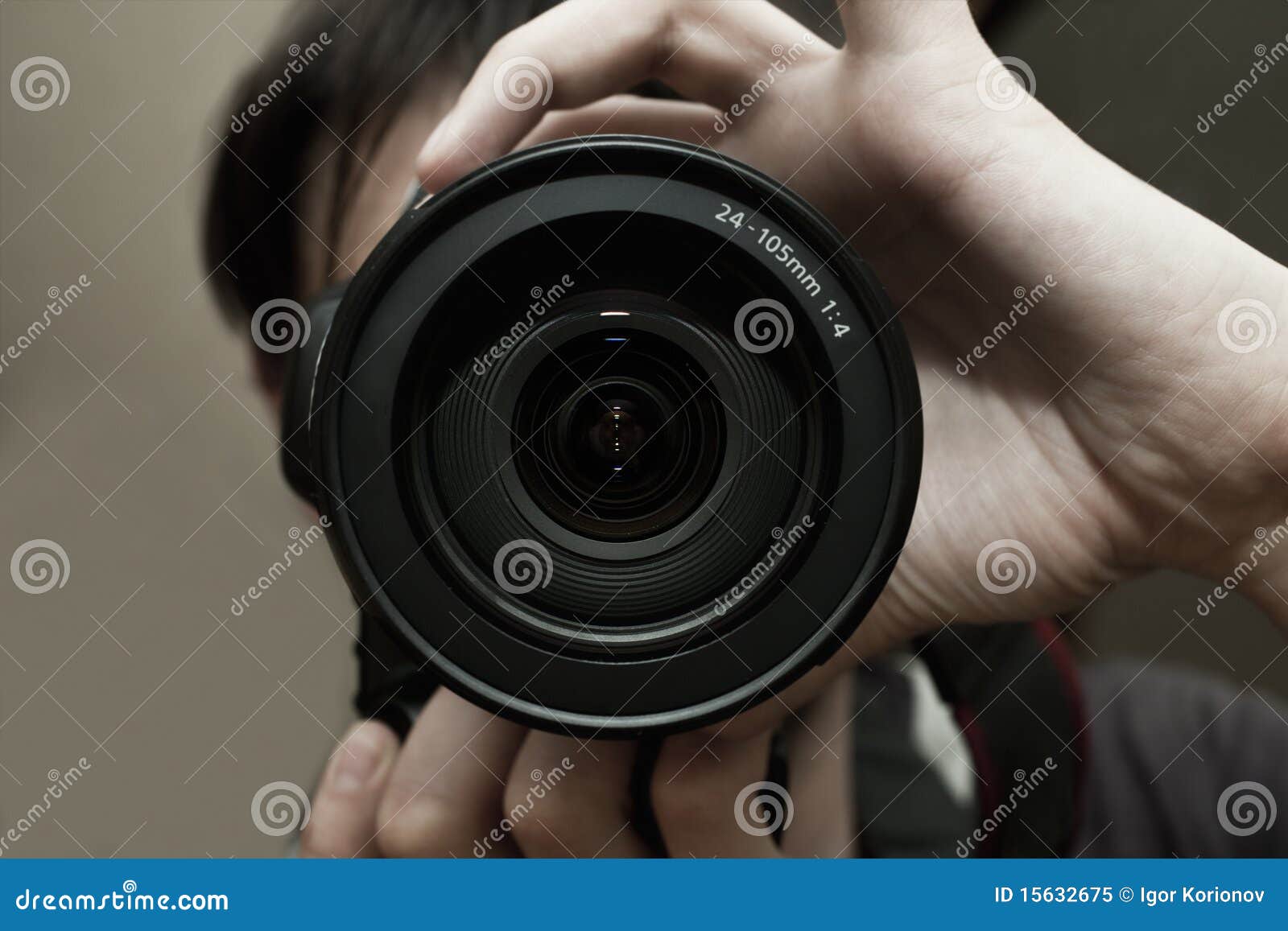 Men s hands held camera stock image. Image of hand, single - 15632675